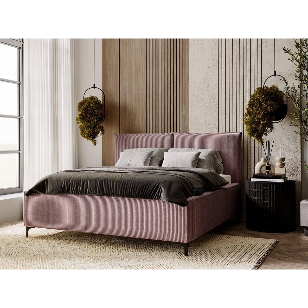 Pat tapitat Camtalo Reiat, Mirjan24, roz, 140x200 - eMAG.ro