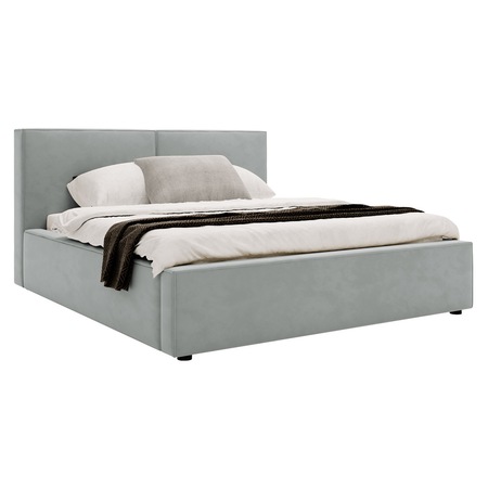 Pat tapitat Sokoz, Mirjan24, gri, 200x200 - eMAG.ro