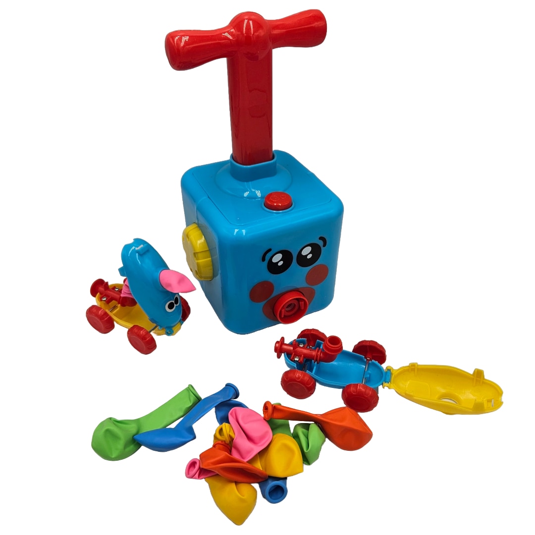 Set Jucarie interactiva cu Dispozitiv Lansator pentru Umflarea ...