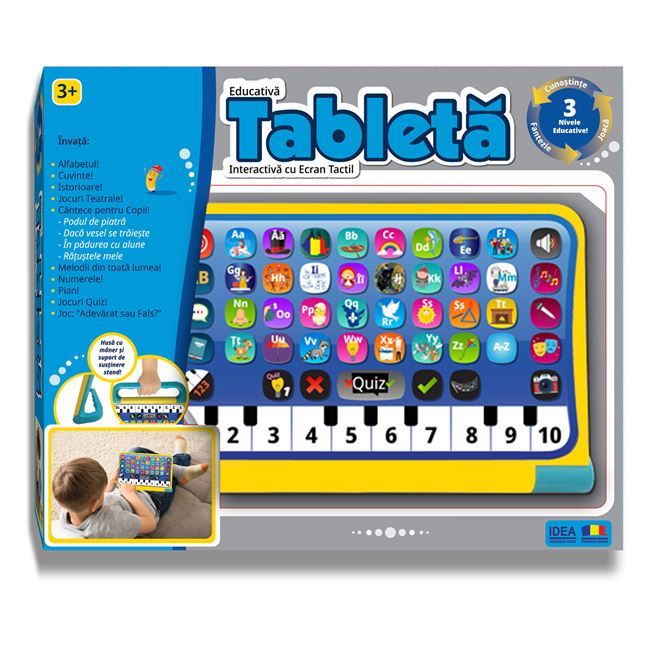 Tableta copii cu suport - Romana - eMAG.ro