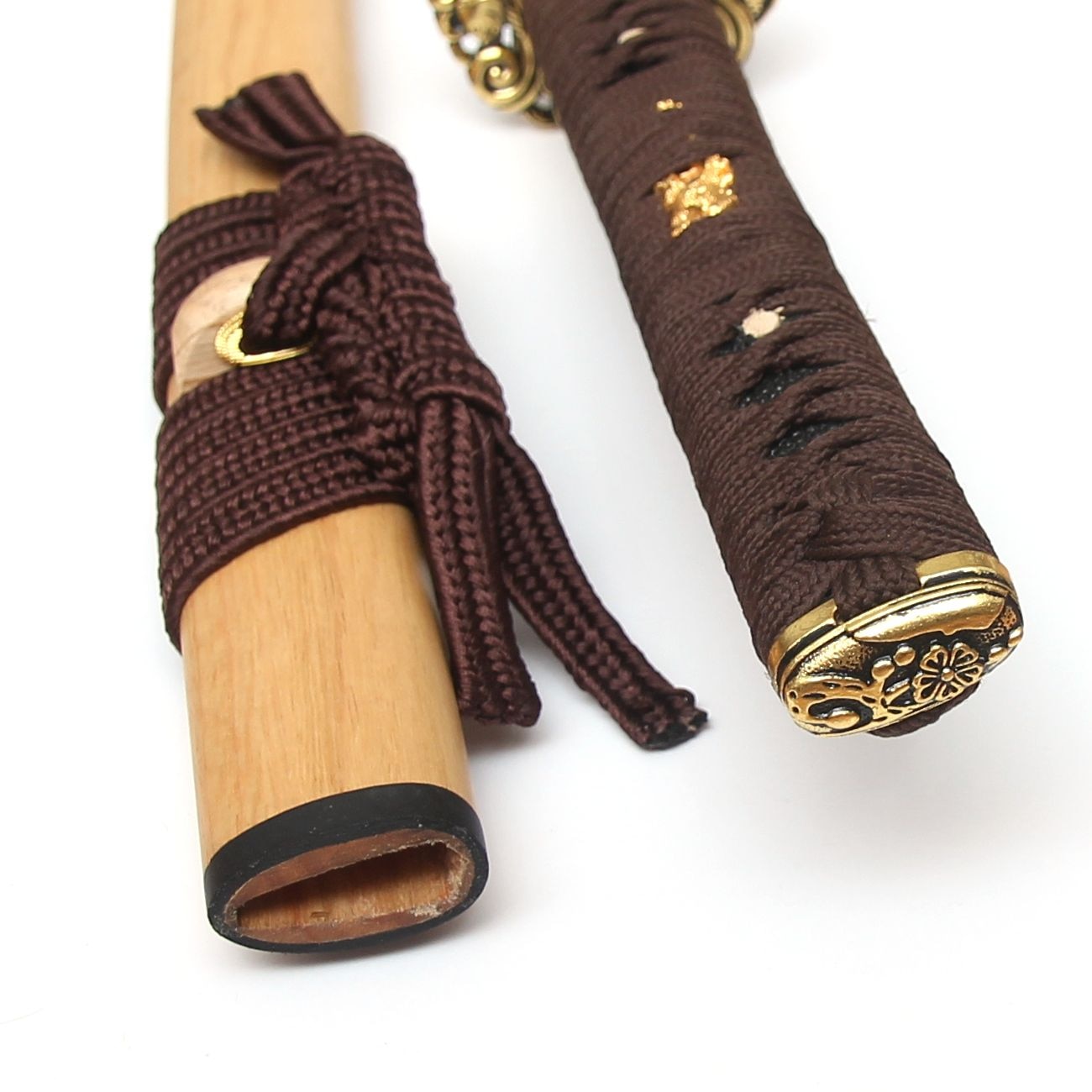 Katana Sabie Samurai Japoneza Kit Curatare, Cutie, Husa Lama Damasc ...