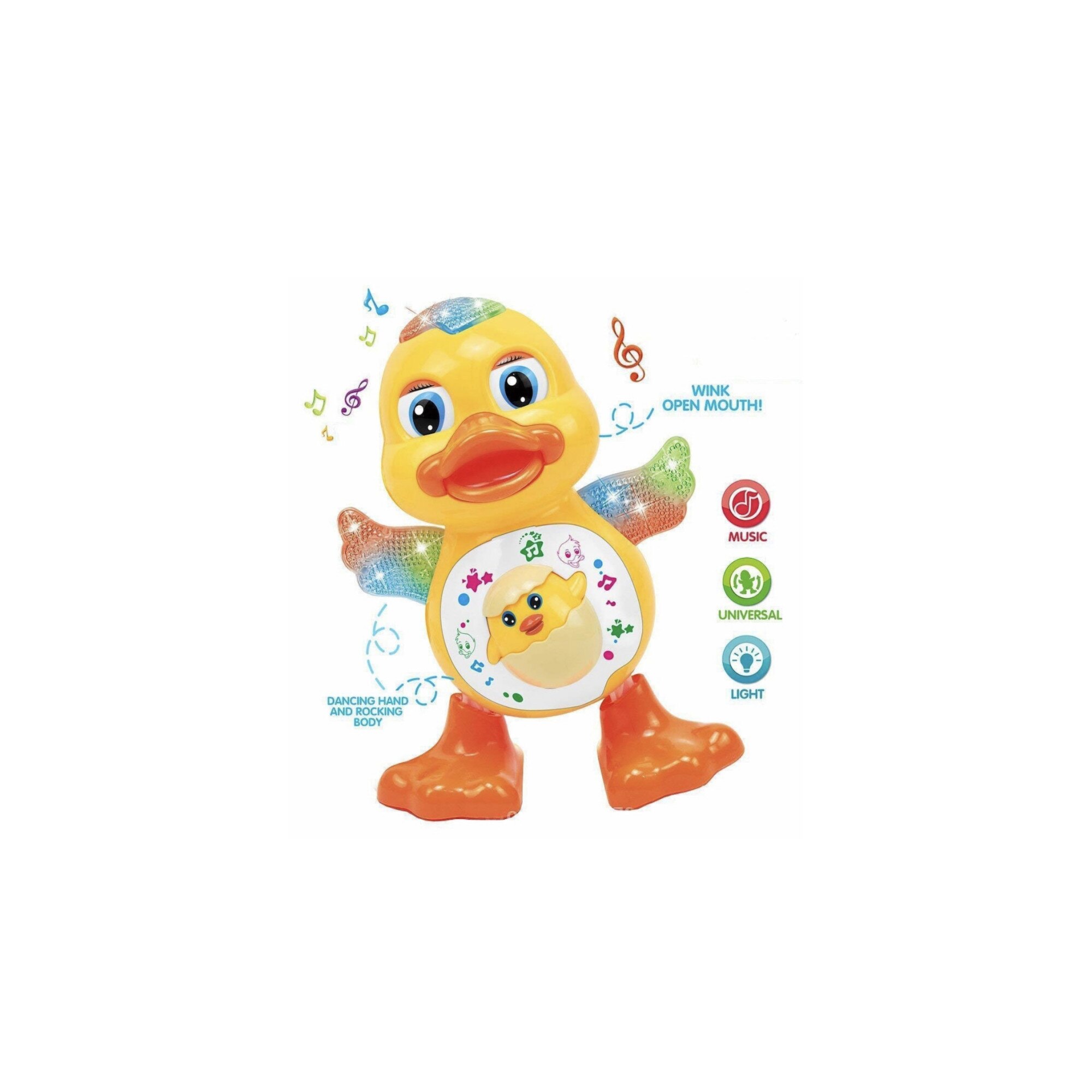 Ratusca dansatoare pentru cei mici, cu sunete si lumini - eMAG.ro