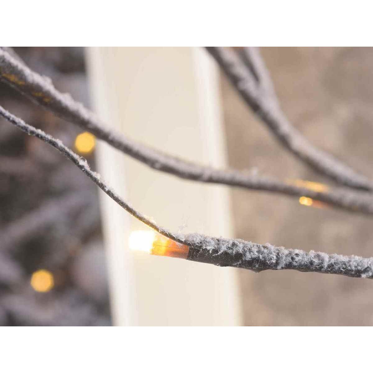 Copac decorativ 48 leduri 18 ramuri 1.20 m - eMAG.ro