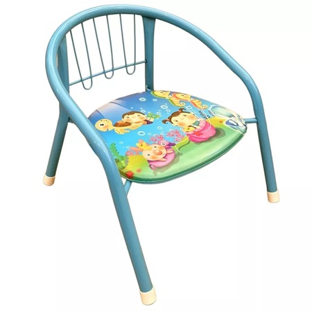 Scaunel din metal pentru copii Blue Ocean - eMAG.ro