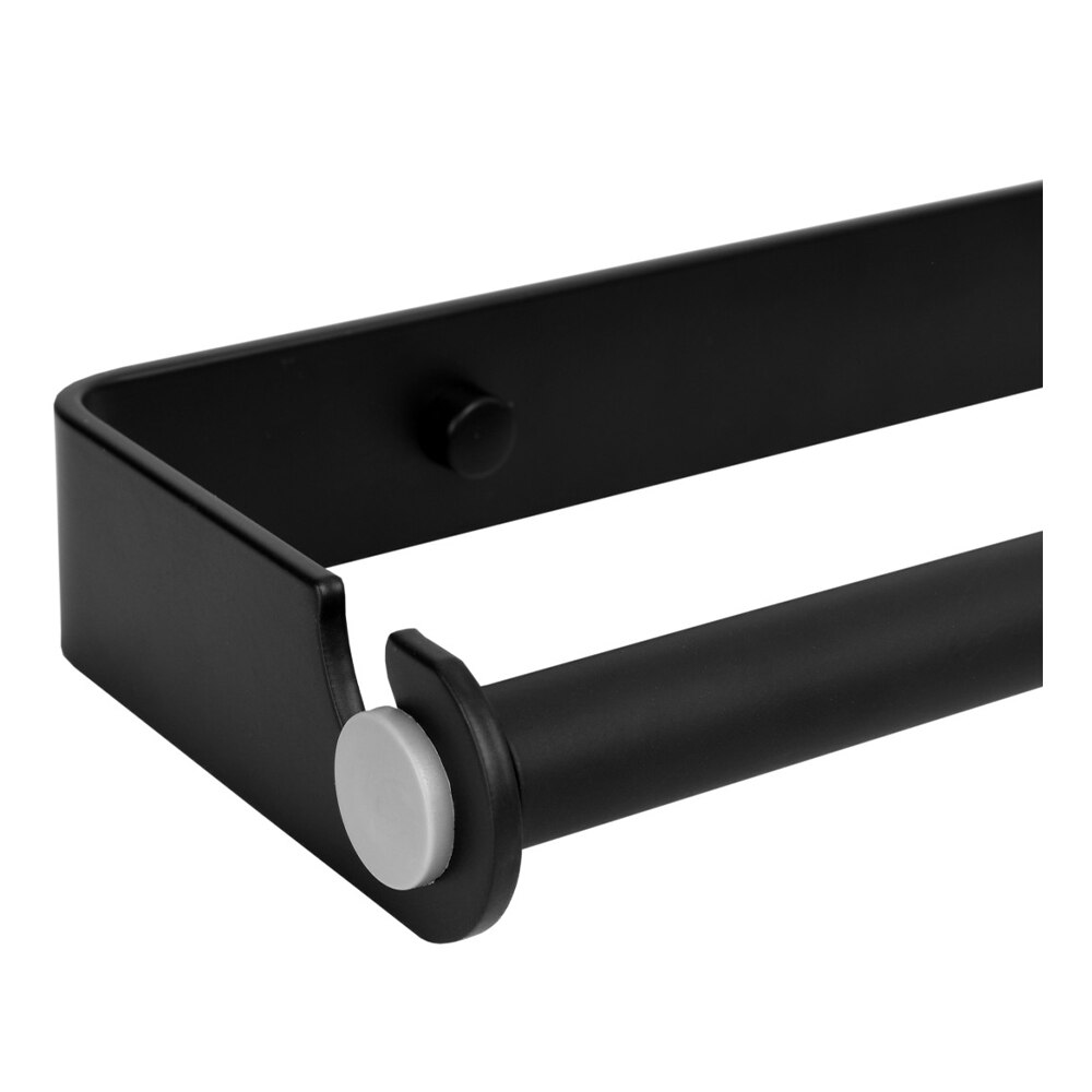 Suport rola, de hartie, pentru bucatarie, negru, 33 x 11 x 3.5 cm - eMAG.ro