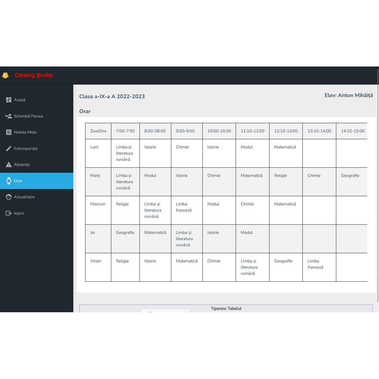 Catalog Scolar Electronic -abonament anual - eMAG.ro