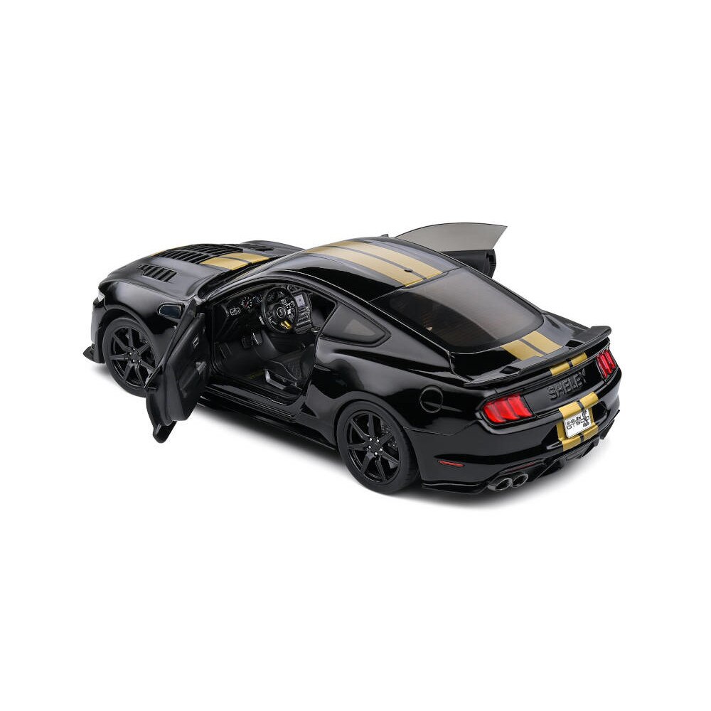 Macheta auto Ford Shelby Mustang GT500 H black 2023, 1:18 Solido - eMAG.ro