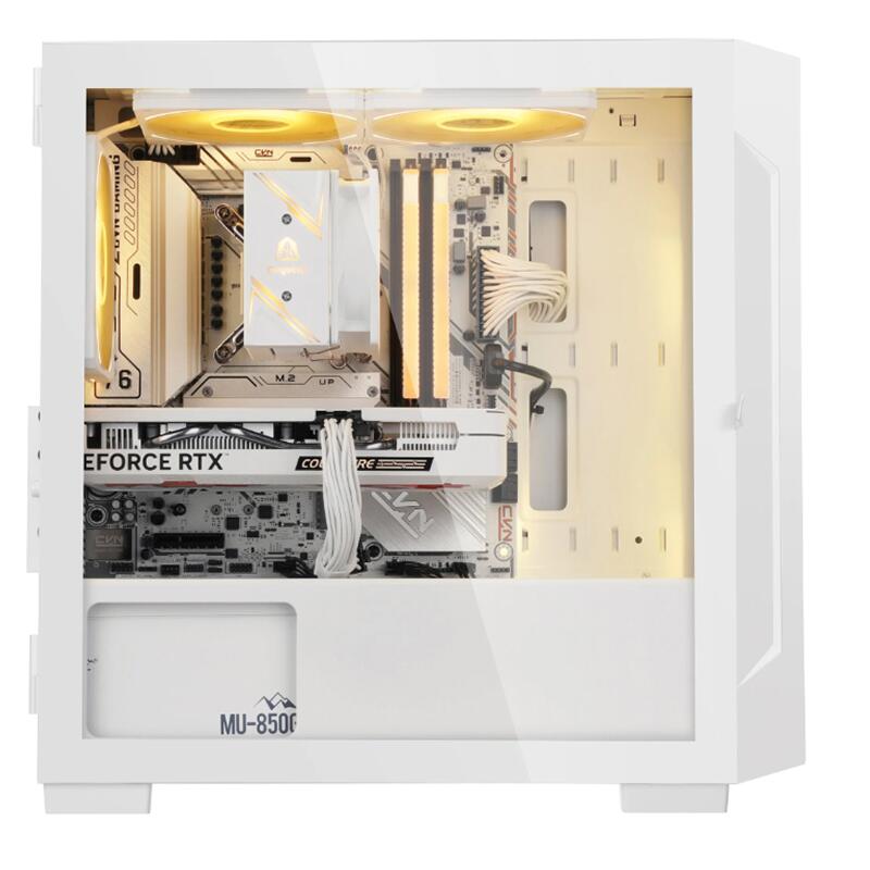 Carcasa Segotep Gremlin 1 alba - eMAG.ro