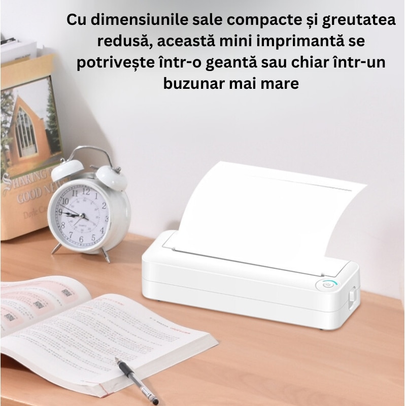 Imprimanta Termica Portabila A4, Aplicatie Pentru Android Si iOS ...