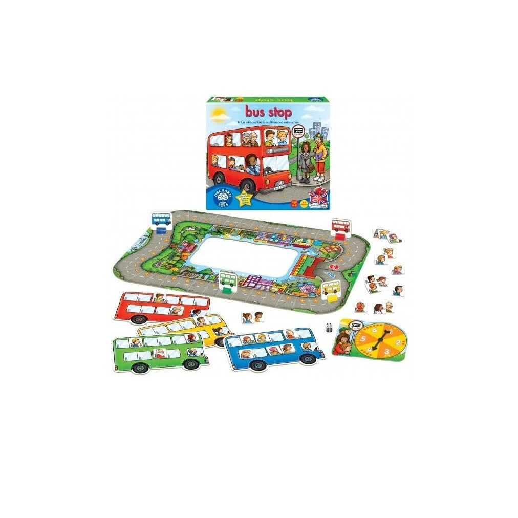 Joc de societate statie de autobuz, Autobusz, Orchard Toys, Limba ...