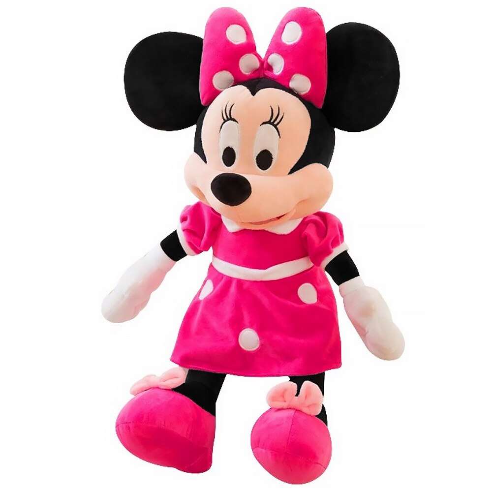 Jucarie de plus Minnie Mouse roz 30 cm tip Disney 3+ ani - eMAG.ro