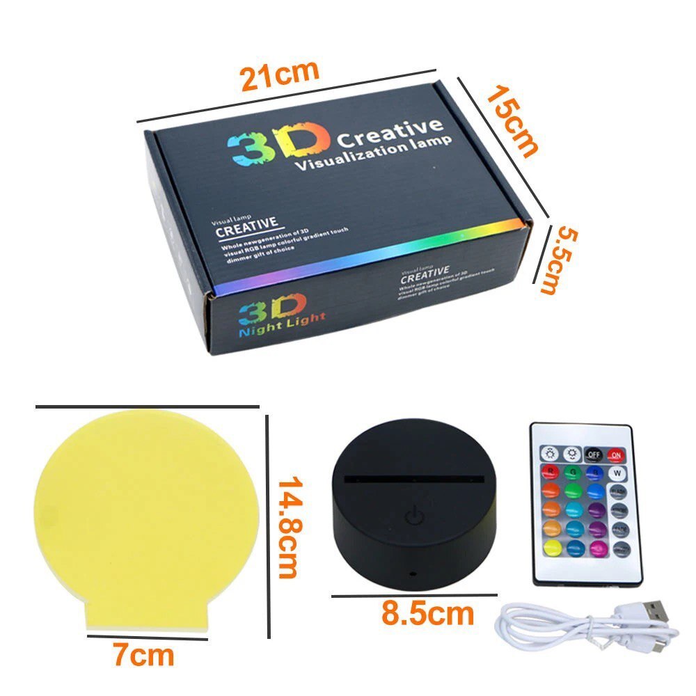 Veioza LED copii, Lampa LED cu tabla de Scris si Stilou, Multicolor cu ...