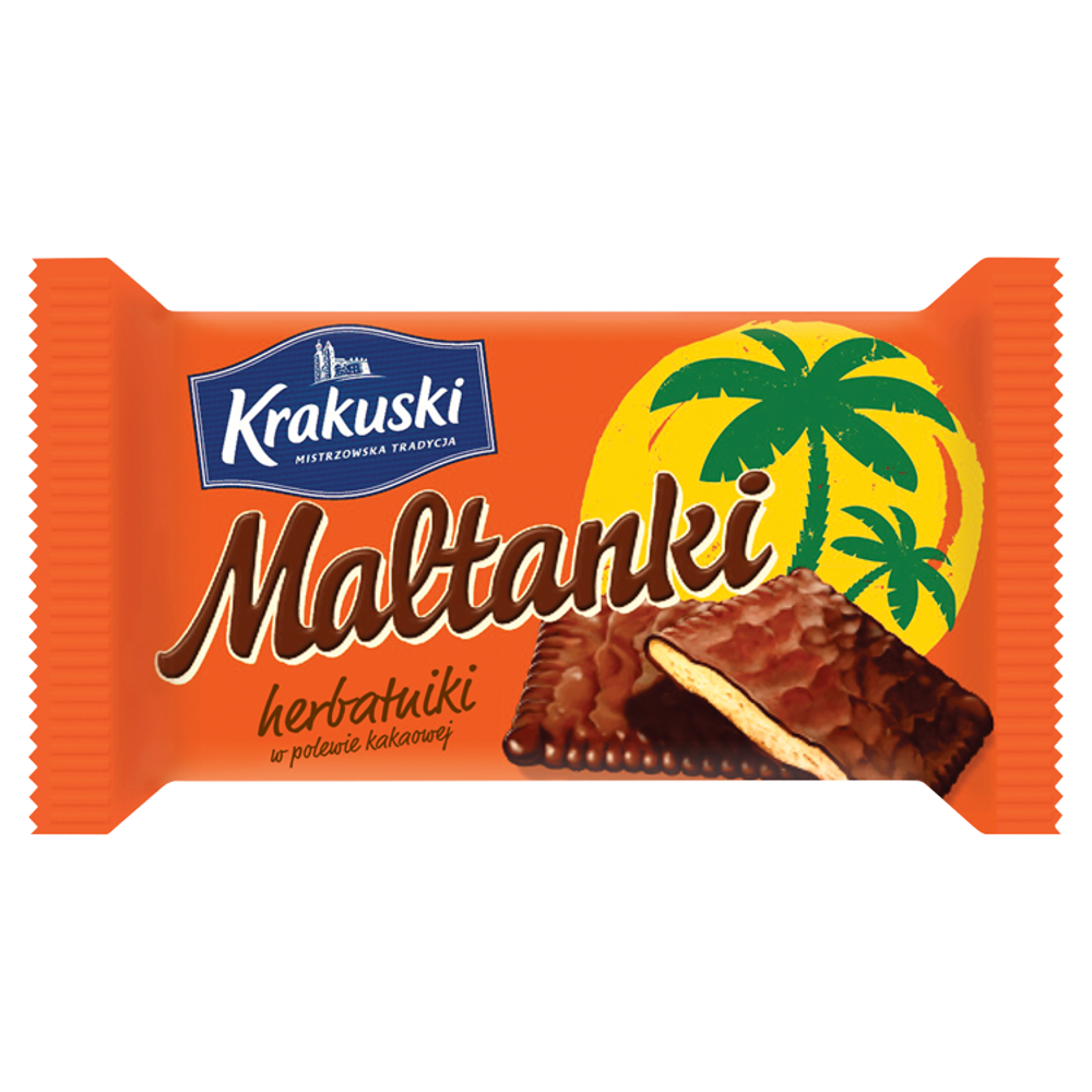 Biscuiti Krakuski Maltanki cu glazura de cacao 80 g - eMAG.ro