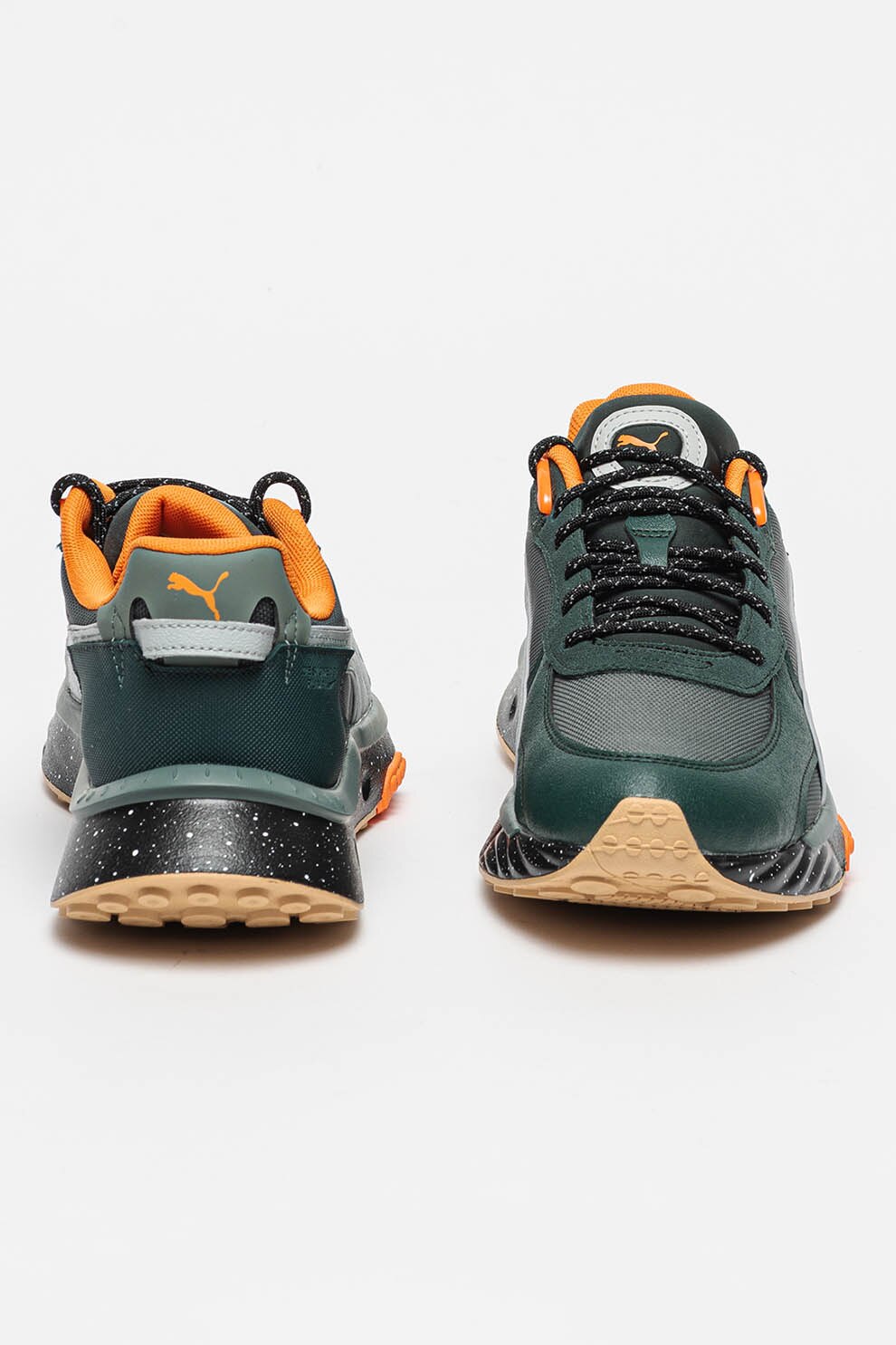 Puma, Pantofi sport cu insertii textile Wild Rider - eMAG.ro