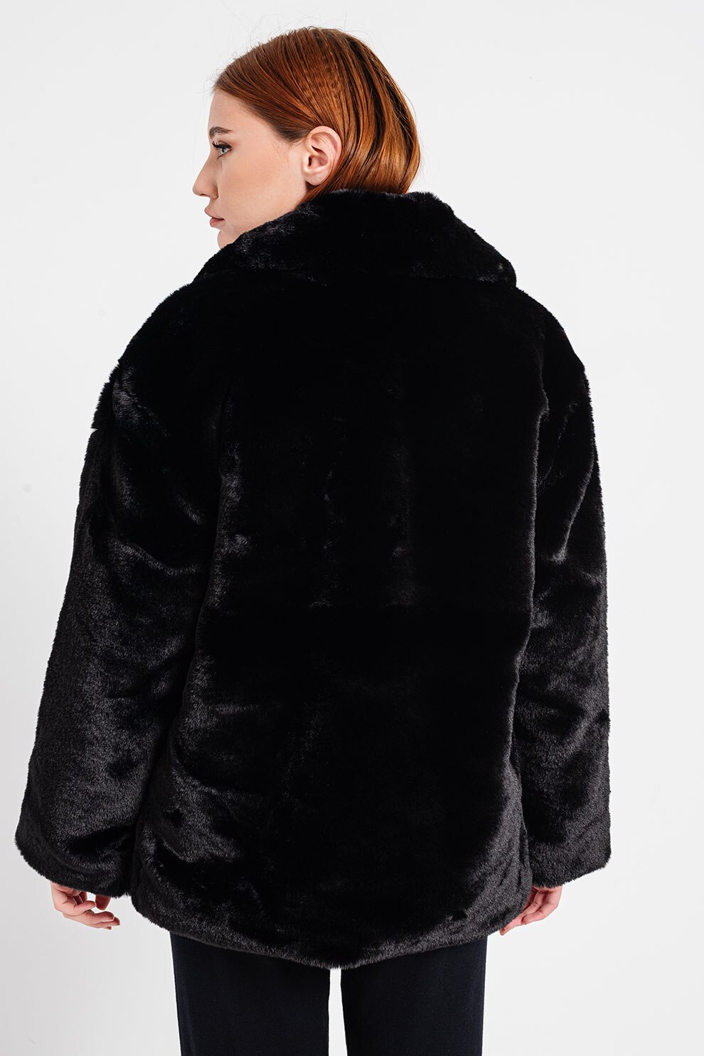 Puma, Geaca de blana sintetica, Negru, M - eMAG.ro