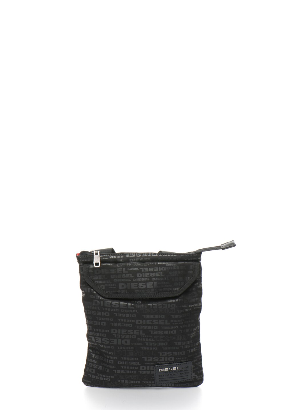 Diesel Geanta crossbody neagra cu model logo Close - eMAG.ro