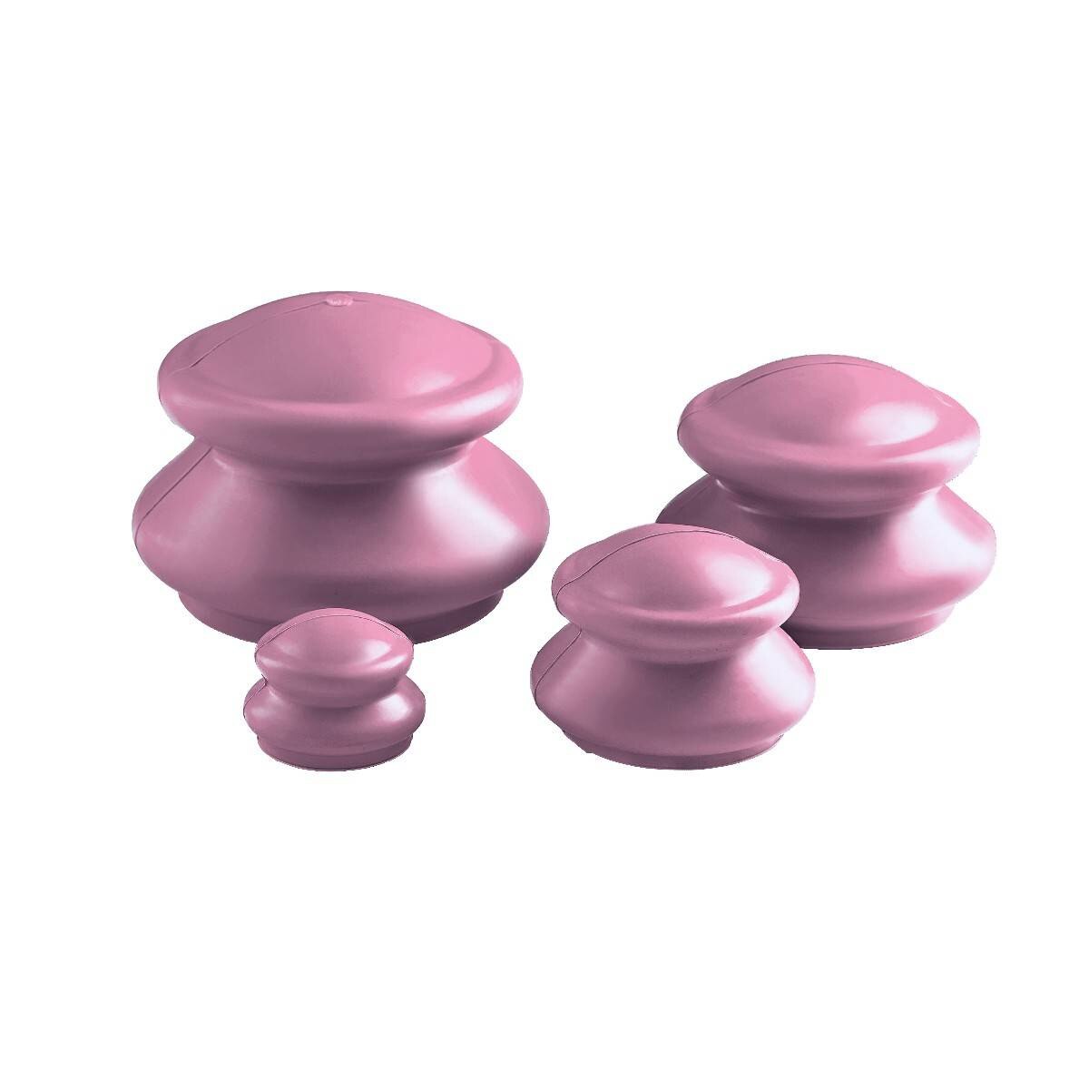 Set de 4 bule de cauciuc PRO+ anti-celulita, la medicina naturala ...