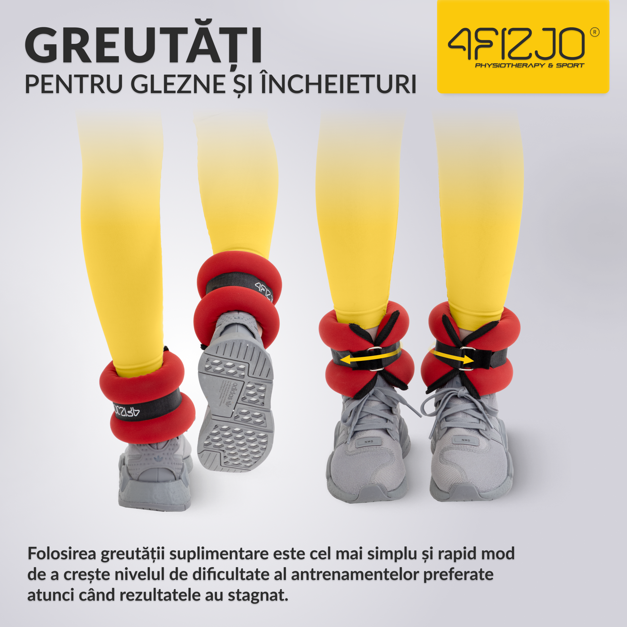 Greutati pentru incheietura mainii si glezna, pentru exercitii de ...