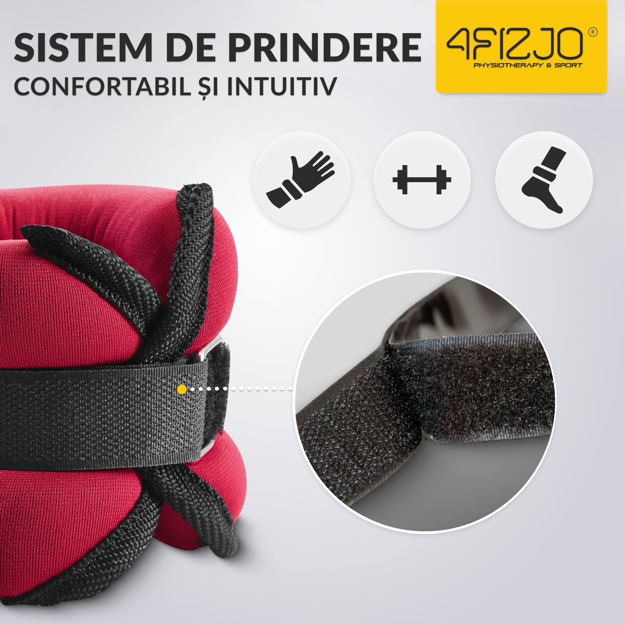 Greutati pentru incheietura mainii si glezna, pentru exercitii de ...