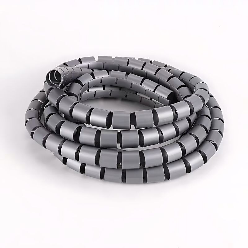 Organizator de cabluri flexibil si spiralat, HITTERGEM, 30mm x 2m ...