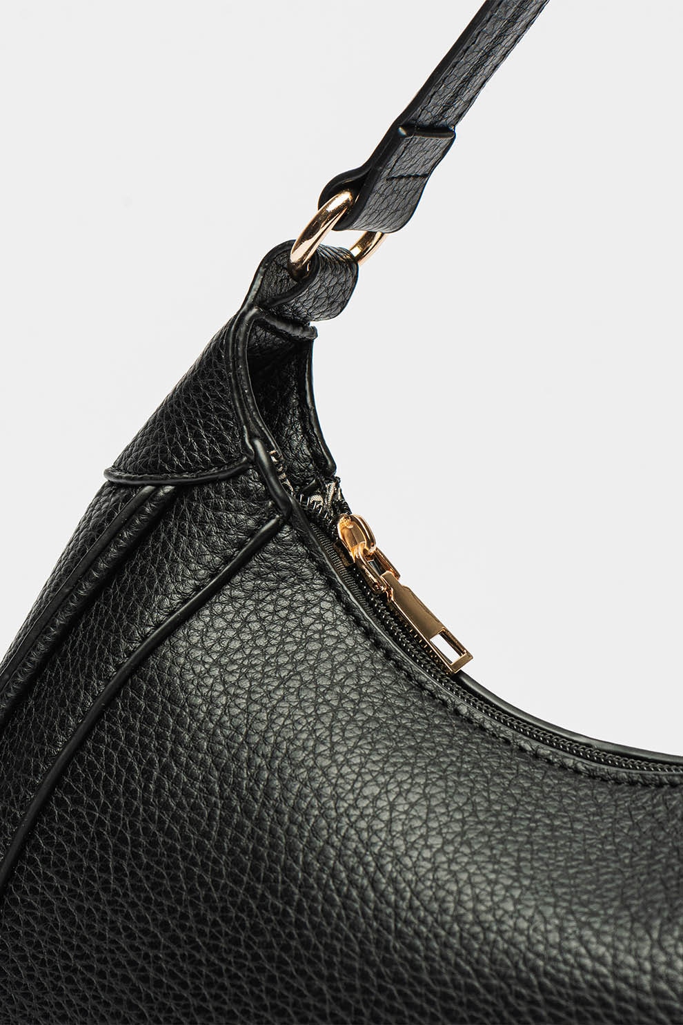 Francesca Rossi, Geanta de piele ecologica cu aspect texturat, Negru ...