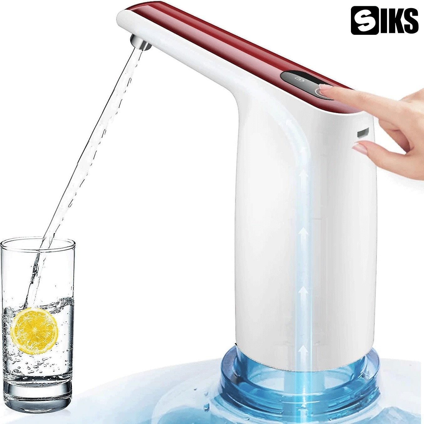 Pompa Tip Dozator De Apa SIKS Automata Electrica Pentru Bidon, Cu ...