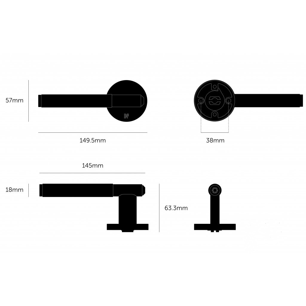 Set maner usa / Linear / Alama - eMAG.ro