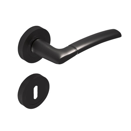 Figo Maner rotund pentru usa Black Surface BB - eMAG.ro