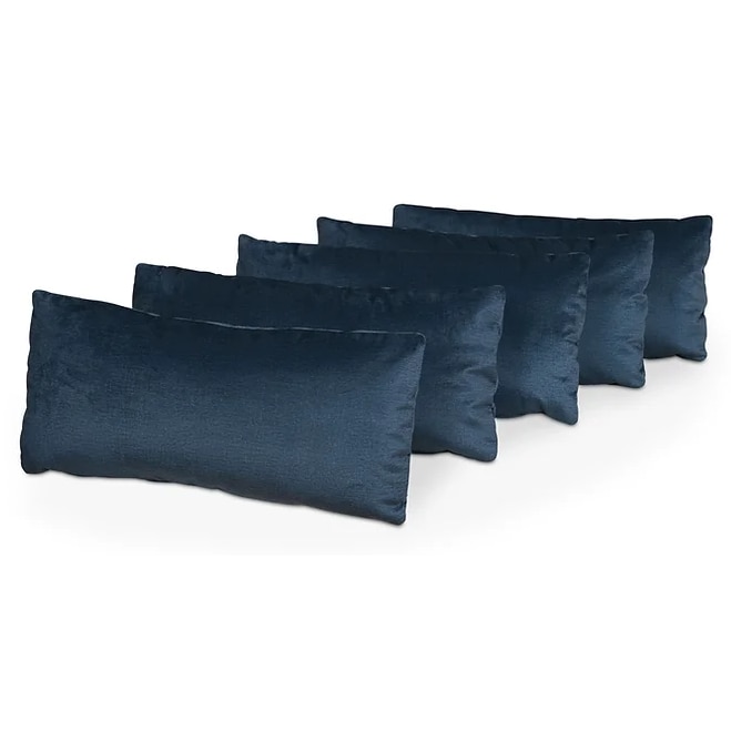 Set perne, MGA, 5 buc, 60x30 cm, culoare albastru - eMAG.ro
