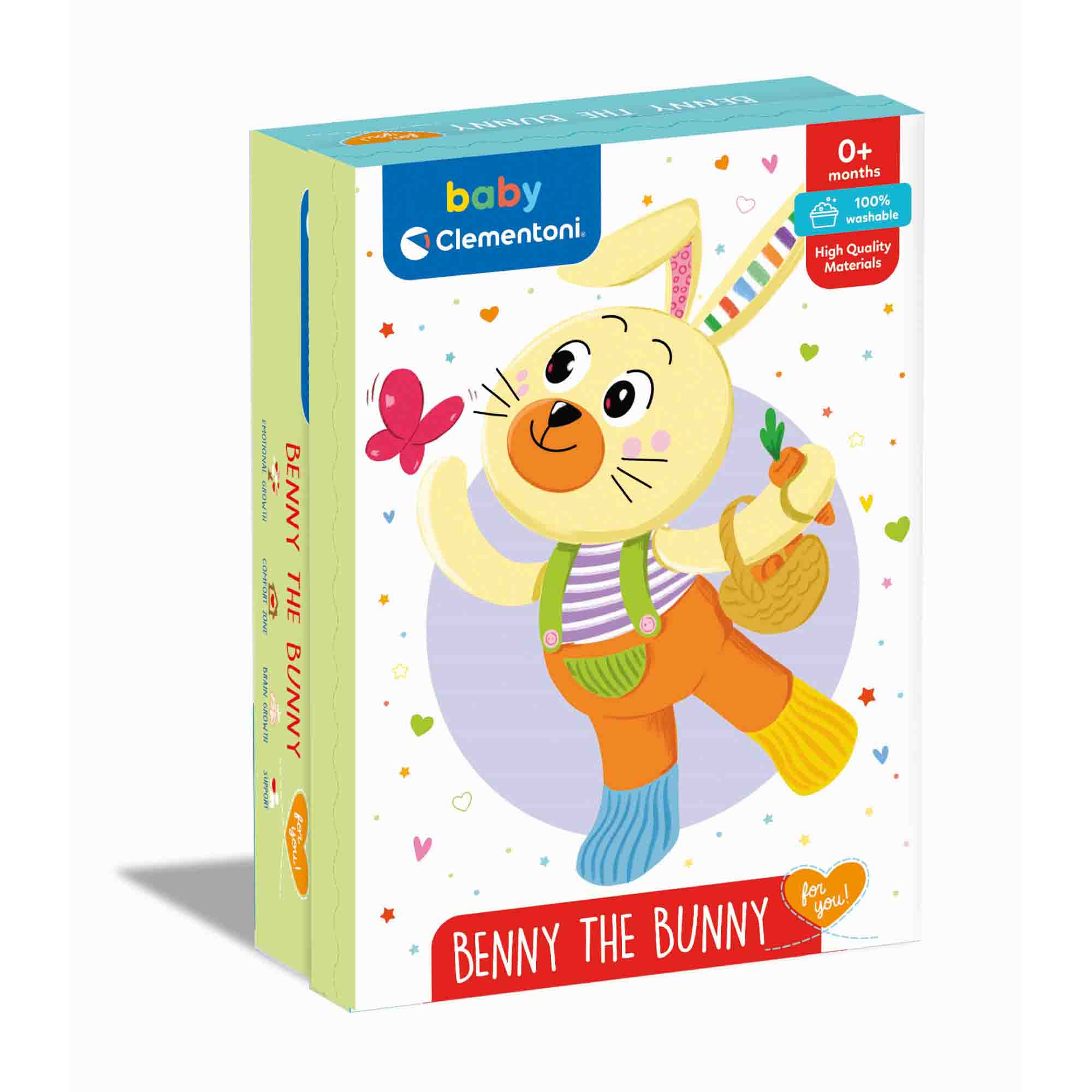 Baby Clementoni plüssjáték - Benny the Rabbit - eMAG.hu