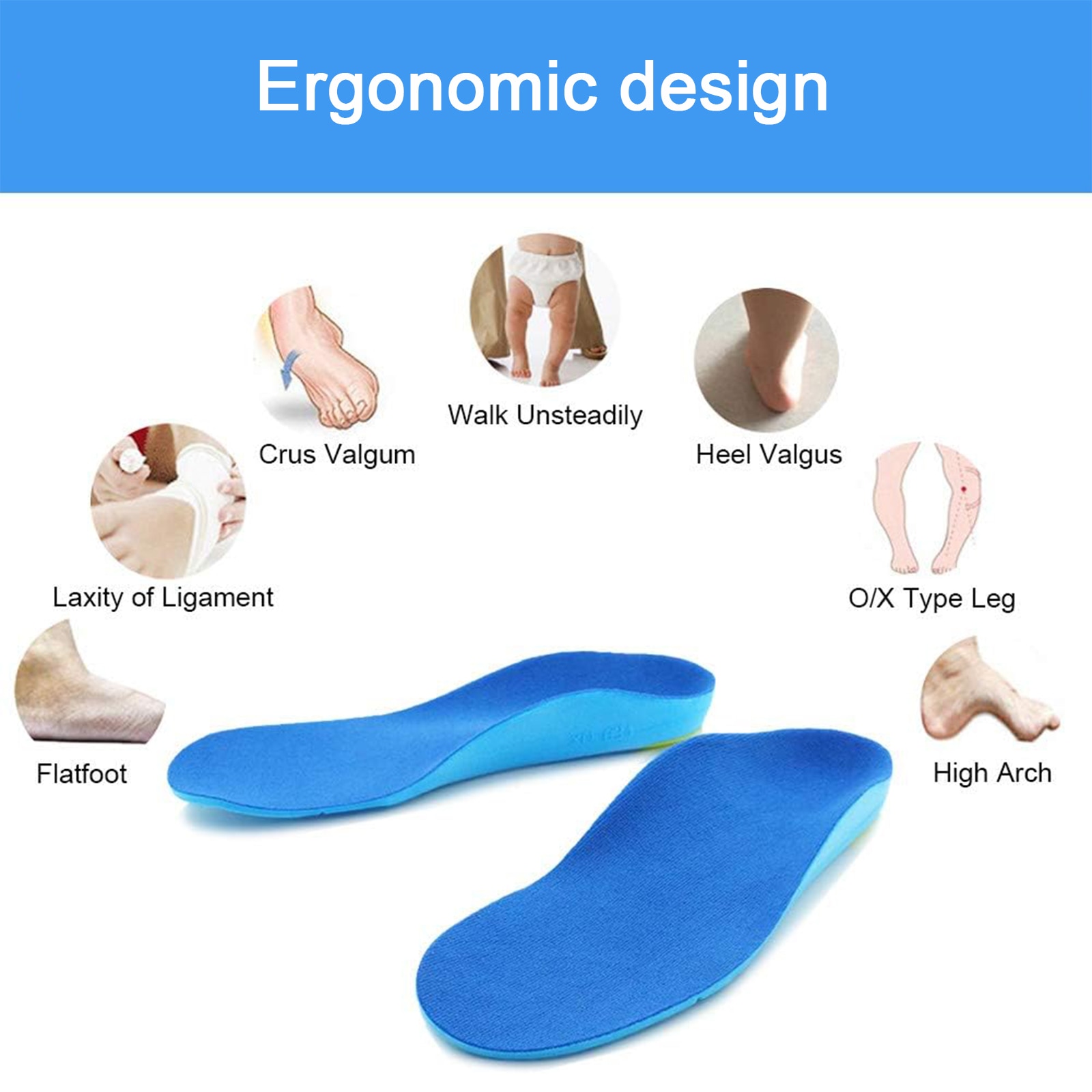 Set 2 Branturi cu Gel Active, NUODWELL, Design cu calcai in forma de U ...