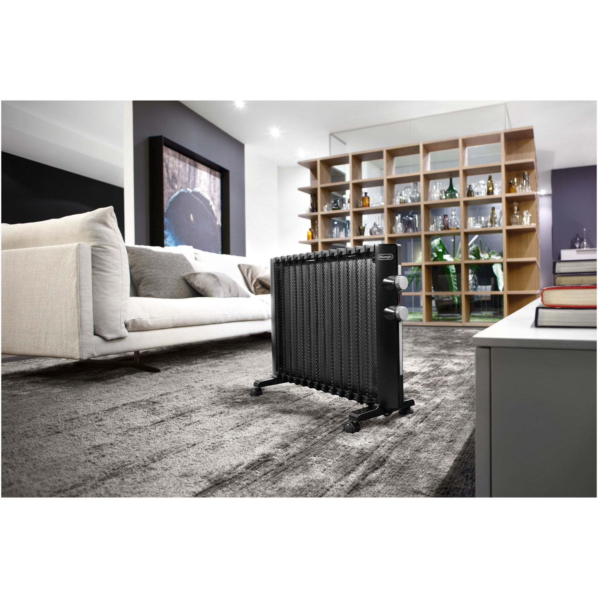 Panou radiant De’Longhi HMP1500, 1500 W, 2 trepte de putere, Termostat ...