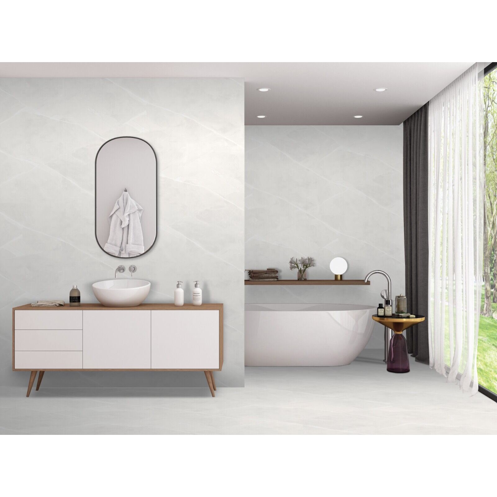 Gresie Aston White Matt 60 X120 cm mata 0,72mp bucata - eMAG.ro