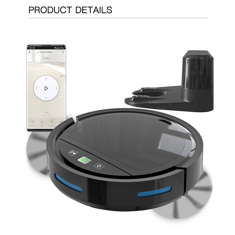 Robot de aspirare inteligent cu multiple functii de ultima generatie ...