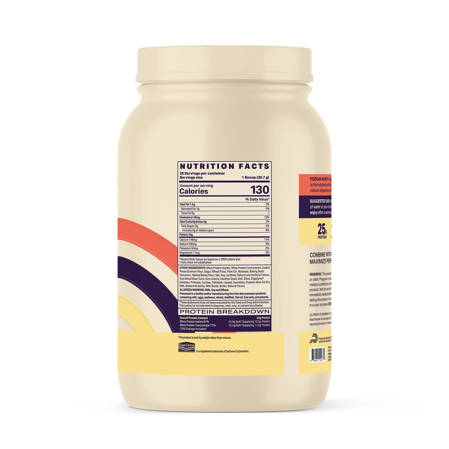 Proteina din Zer cu Aroma de Churro, PODIUM Whey Protein, 918 g - eMAG.ro