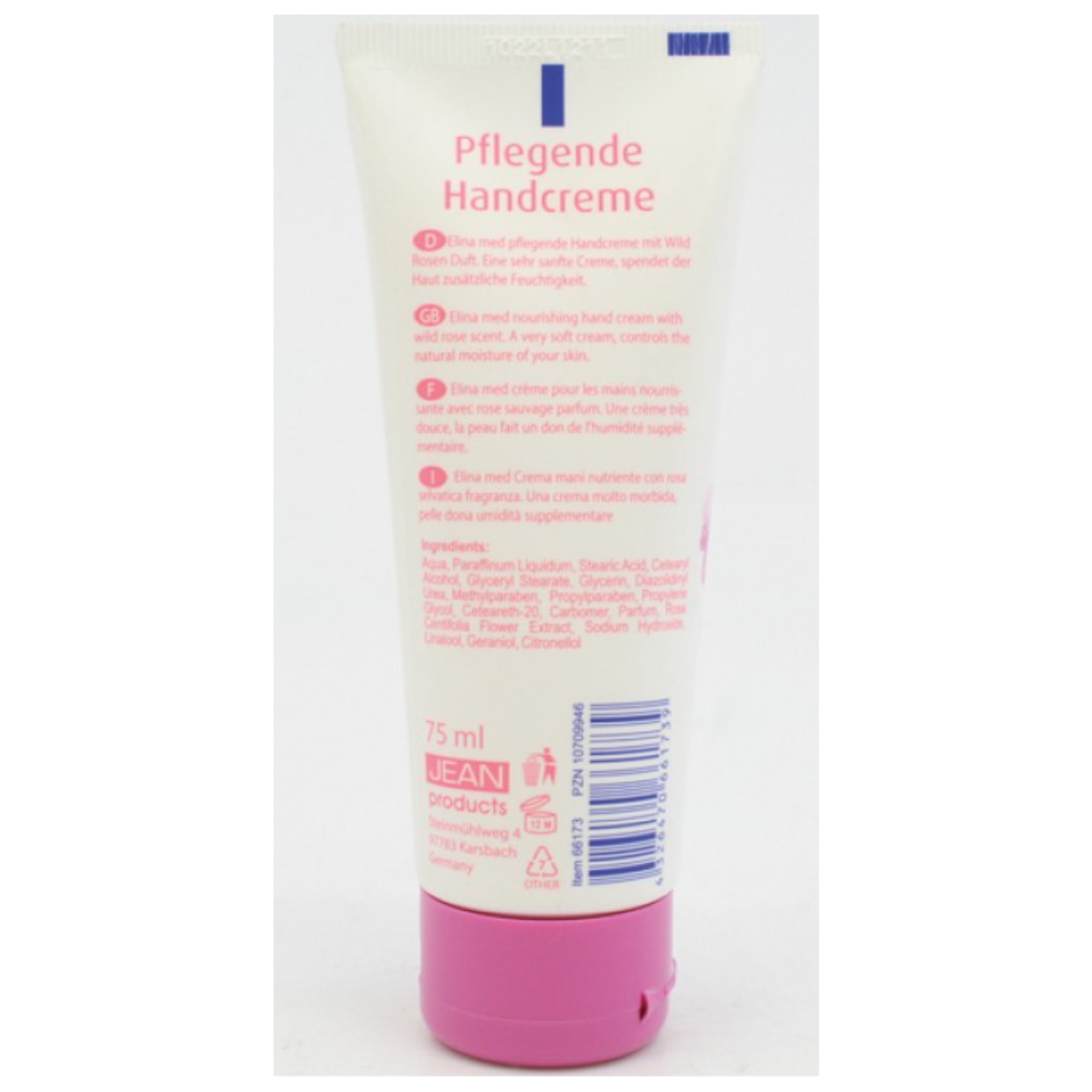 Crema de maini cu trandafir salbatic 75ml Elina Med - eMAG.ro