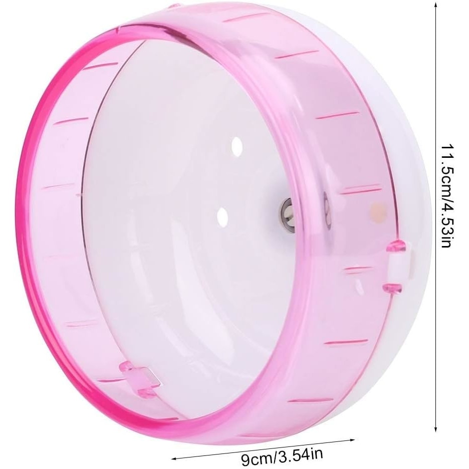 Roata pentru hamster, Mmgoqqt, Plastic, Roz - eMAG.ro