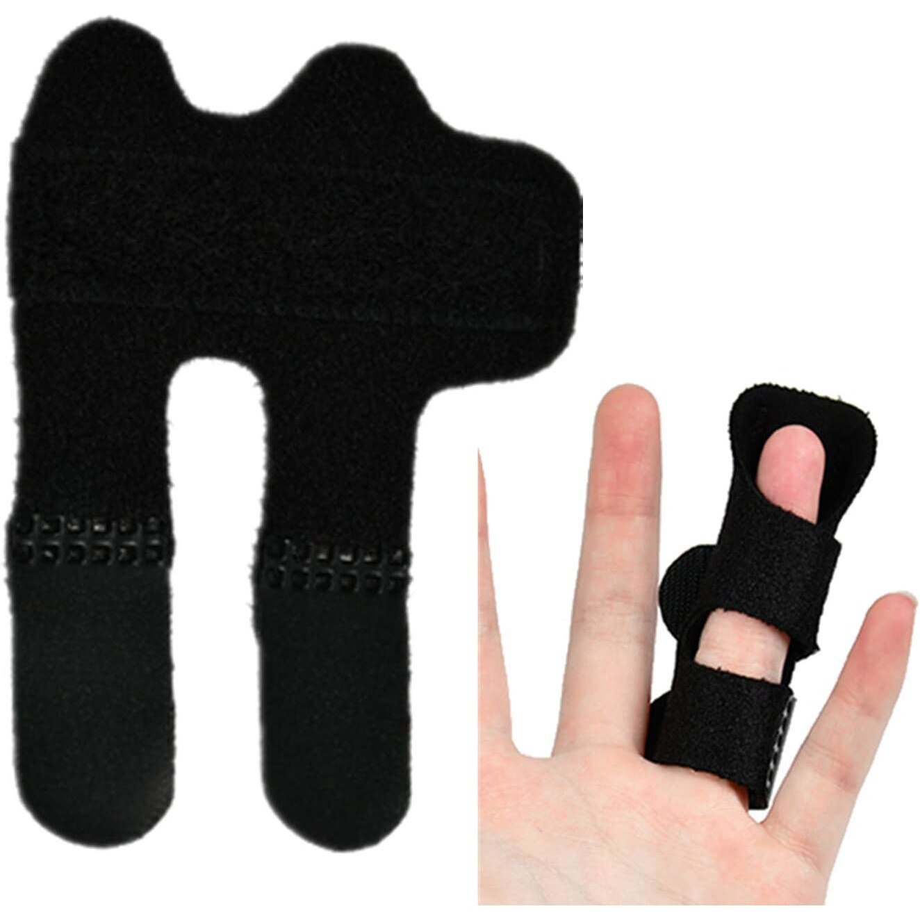 Atela pentru deget, Mmgoqqt, Otel, 10.5 x 8 x 0.6cm, Negru - eMAG.ro