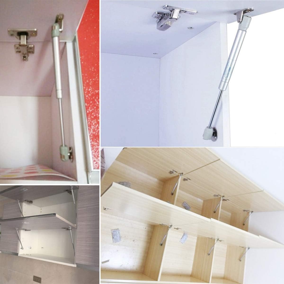 Set 2 balamale hidraulice pentru mobilier, Mmgoqqt, Plastic/ Zinc, 27 ...