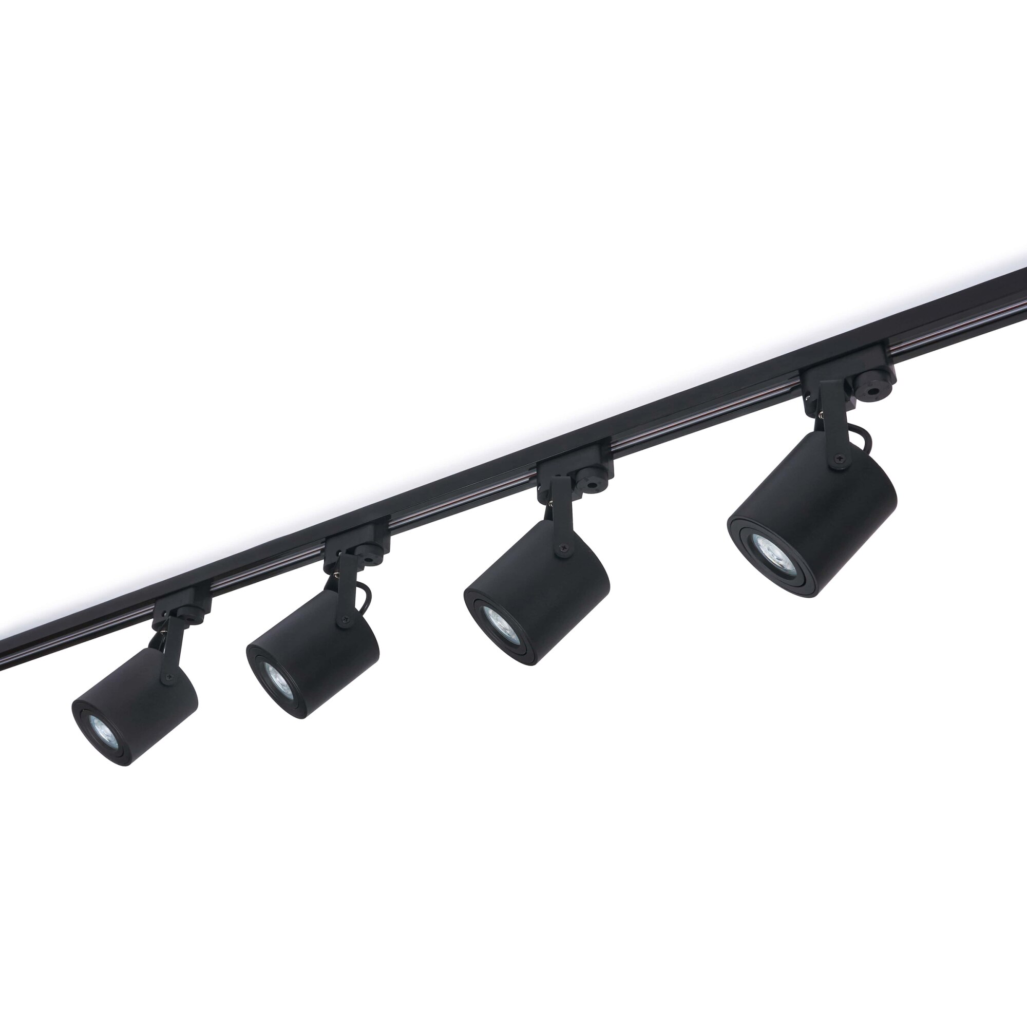 Steka Cubo комплект LED лампа за релси GU10 x4 + шина 2 м, KOLORENO ...