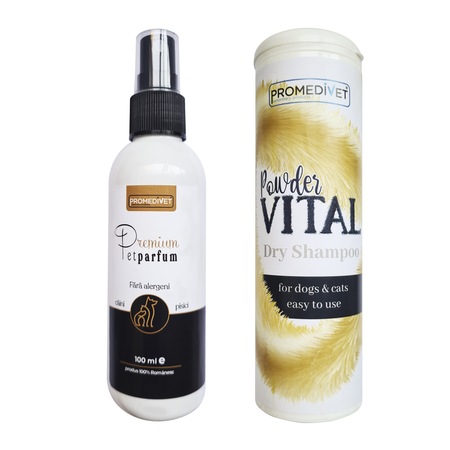 Козметичен пакет Сух шампоан Vital Powder 100 g и първокласен парфюм за ...