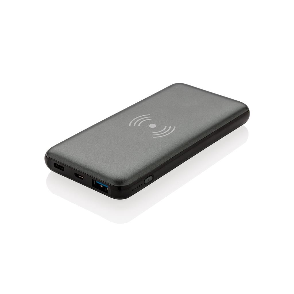 Безжична батерия XD Design, Пластмаса, 10.000 mAh, Сив, 24, 3 x 18, 4 x ...