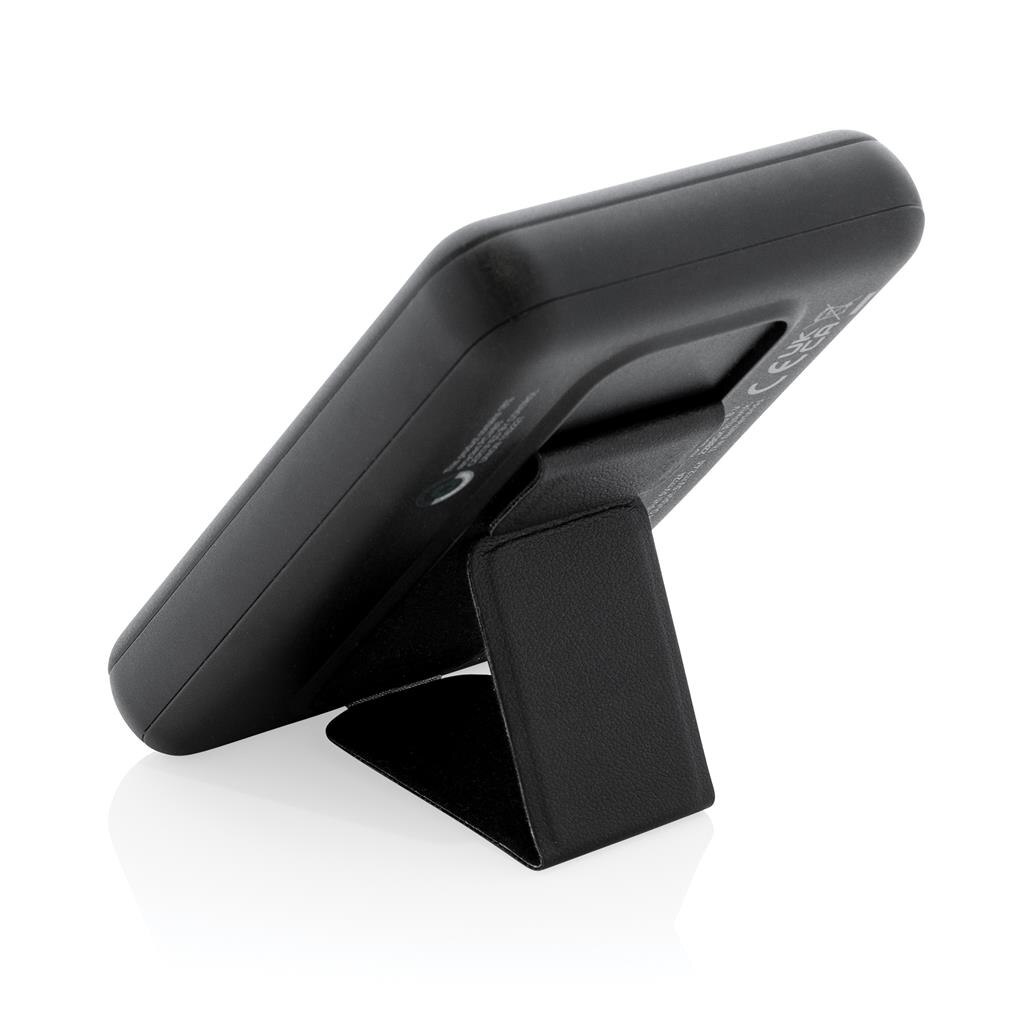 Incarcator cu suport, XD Design, plastic, fara fir, 5000 mAh, negru, 12 ...