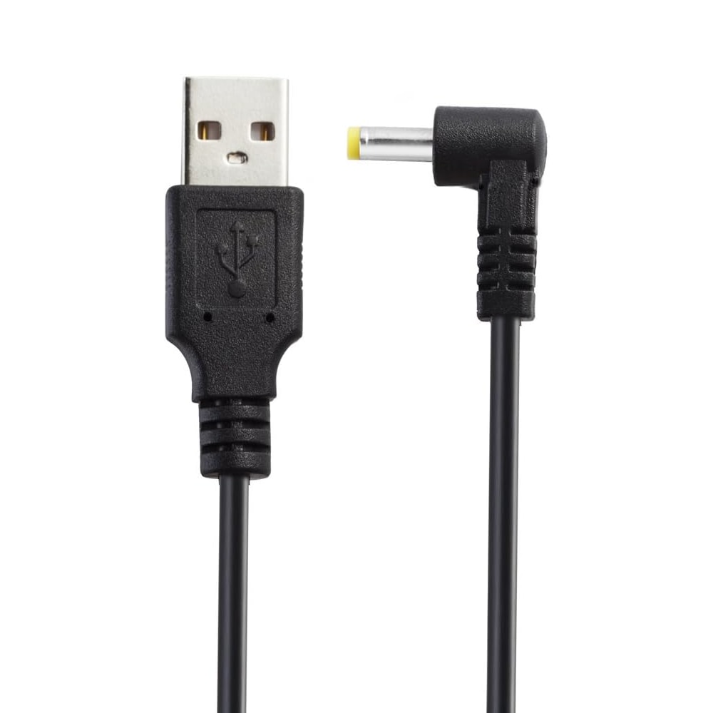 Cablu de alimentare USB A 2.0 la DC 4.0x1.7mm, 5V, 2A, 1m, pentru ...