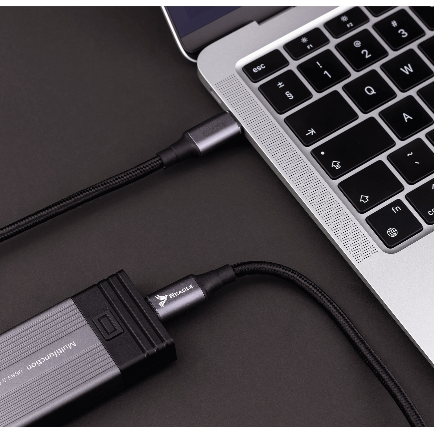 Cablu USB-C Thunderbolt 4 Reagle 40 Gbps PD 100W 1M 8K@60Hz 4K - eMAG.ro