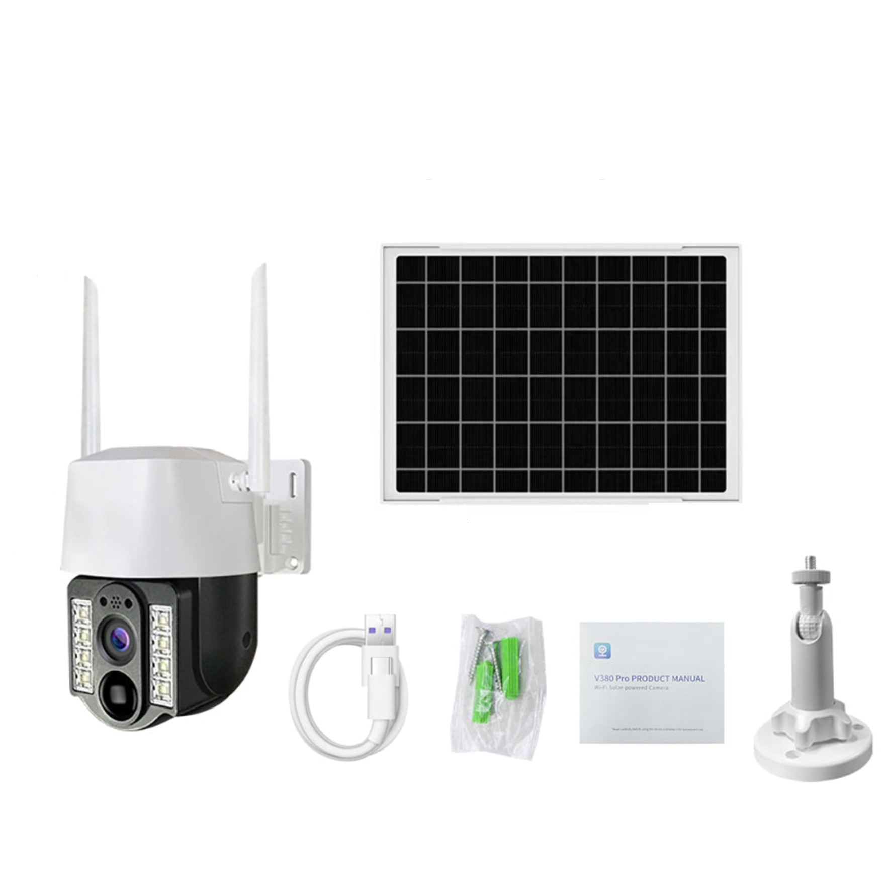 Camera supraveghere 4G cu cartela sim si panou solar - eMAG.ro