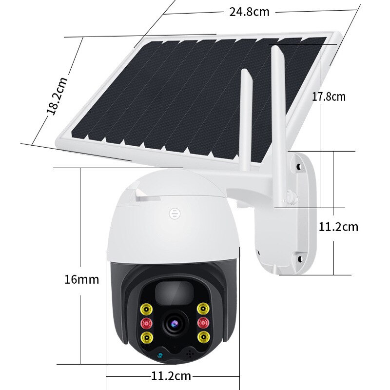 Camera Supraveghere C Tech® video, conexiune WI-FI, 3MP 2048 x 1536 cu ...