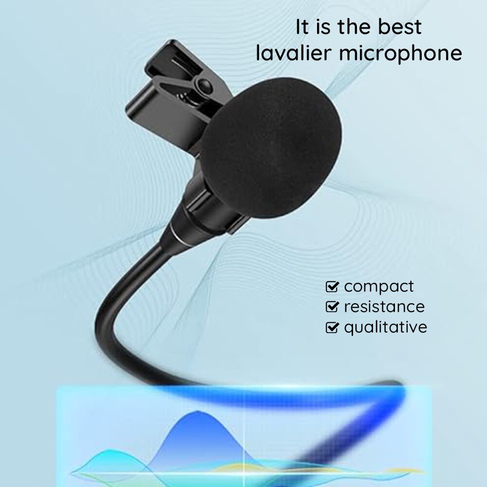 Microfon tip lavaliera HOCO Premium Product, Plug & Play, conector Jack ...