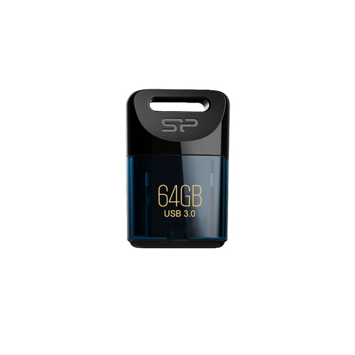 Stick memorie USB, Silicon Power, 64 GB, Negru - eMAG.ro