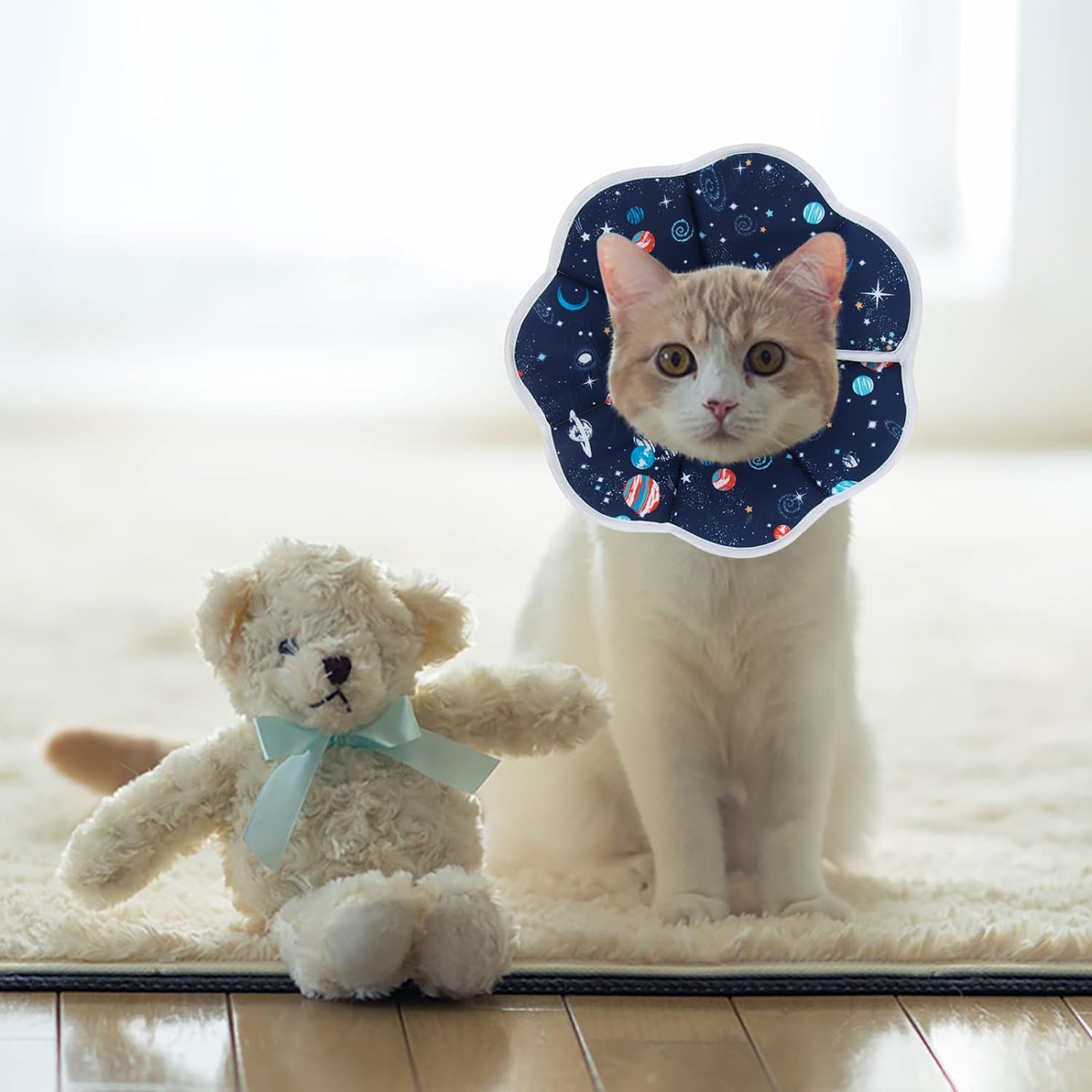 Guler de protectie pentru animale, Sunmostar, Pentru pisici/caini ...